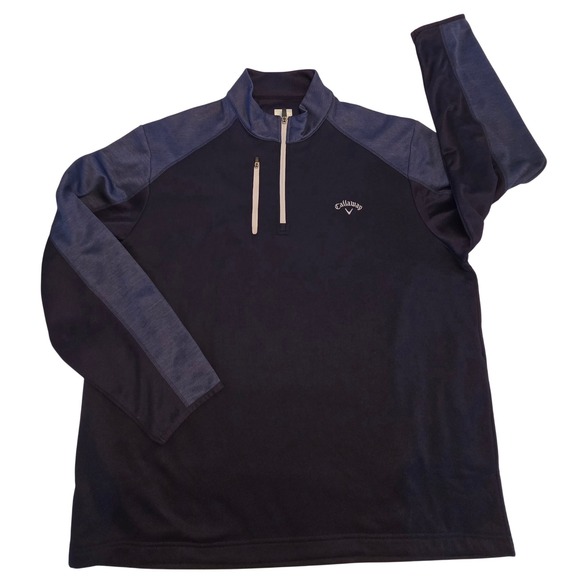 Callaway | Shirts | Callaway Mens Golf Pullover 4 Zip Performance Long ...